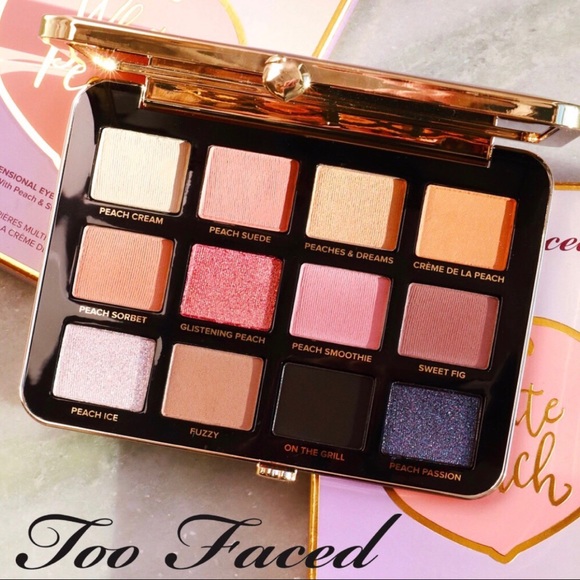 Too Faced | Makeup | New Too Faced White Peach Eyeshadow Palette | Poshmark